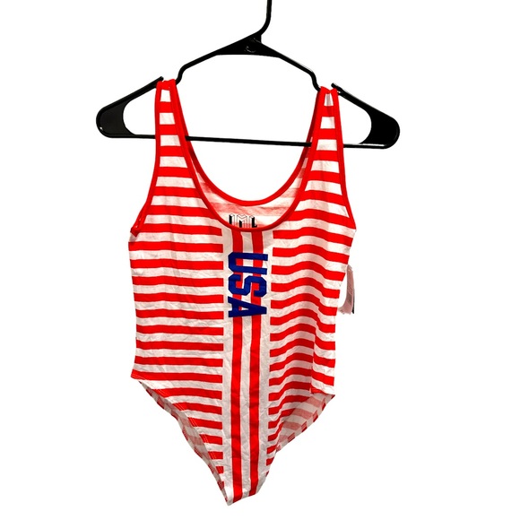 Isaac Morris | Tops | Nwt Usa Bodysuit | Poshmark